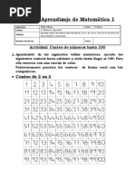 Guia Conteo 3 en 3 | PDF