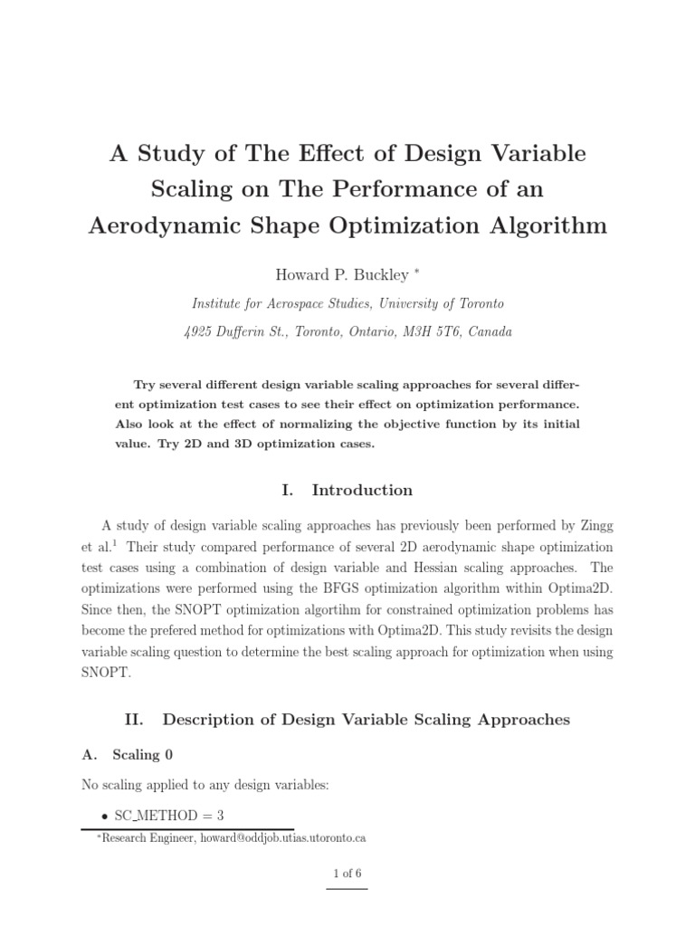 Scaling Objective Function | PDF | Mathematical Optimization ...