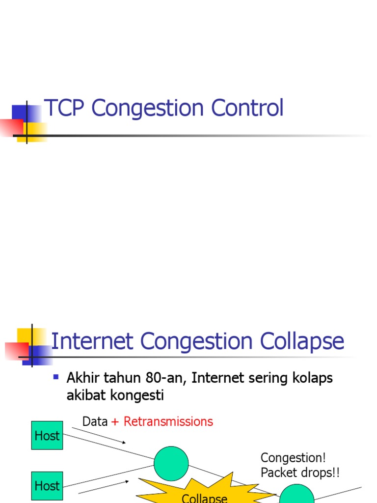 TCP Congestion Control | PDF | Network Congestion | Transmission ...