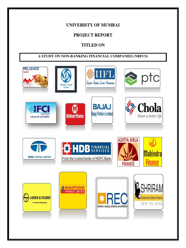 Study of NBFC Sector Growth and Role in Indian Economy | PDF | Non Bank ...