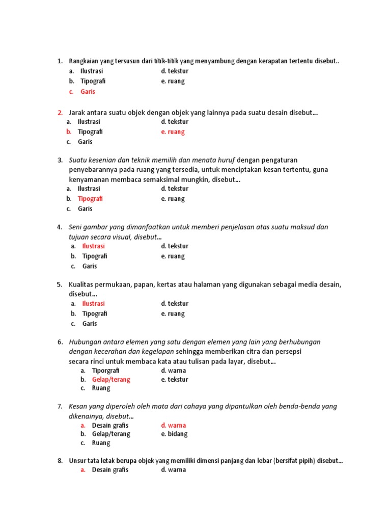 Soal DDG | PDF