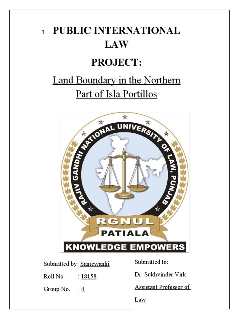 PIL Project | PDF | International Law | Judiciaries