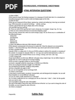 HTML Full Notes | PDF