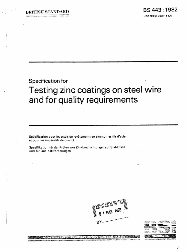 BS 443-1982 | PDF