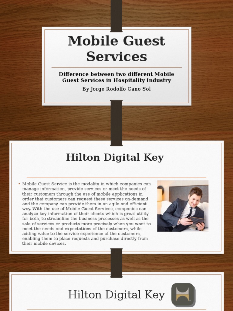 Mobile Guest Services | PDF