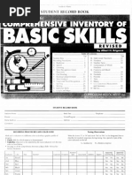 Brigance Inventory of Early Development III (IED-III) : Record Book ...