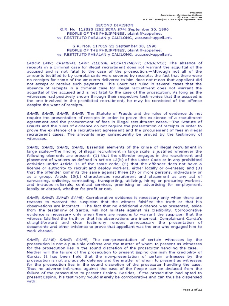 PP vs. PABALAN | Download Free PDF | Witness | Prosecutor