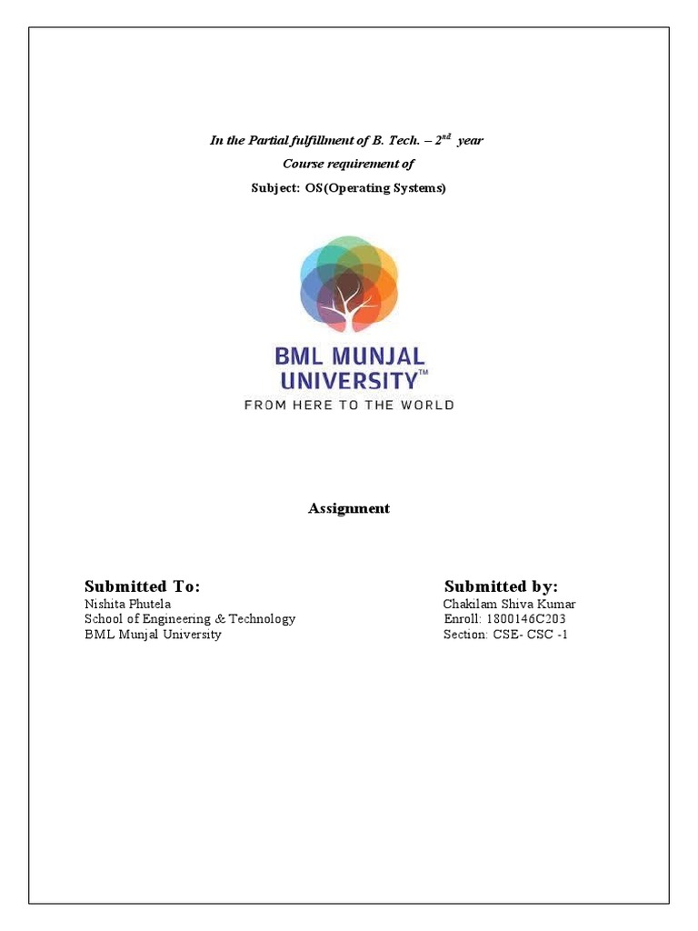 Os Assignment-1 | PDF | Process (Computing) | Scheduling (Computing)