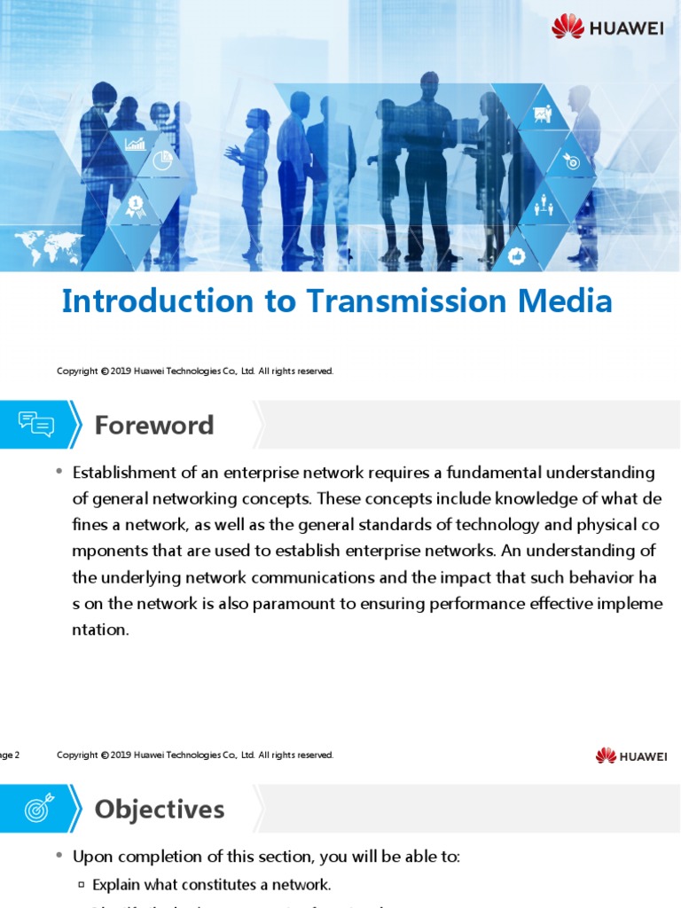 HC110110001 Introduction To Transmission Media | PDF | Transmission ...