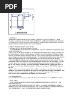 Ug Sump Design | PDF | Bending | Beam (Structure)