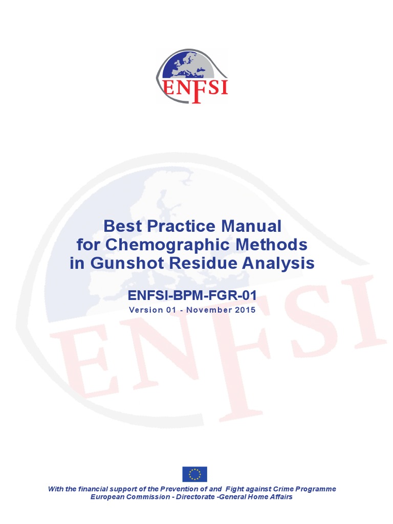 Chemographic Methods in Gunshot Residue Analysis 0 | PDF | Competence ...