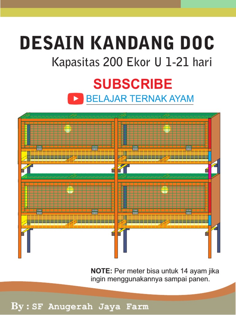 Desain Kandang Doc Belajar Ternak Ayam Pdf