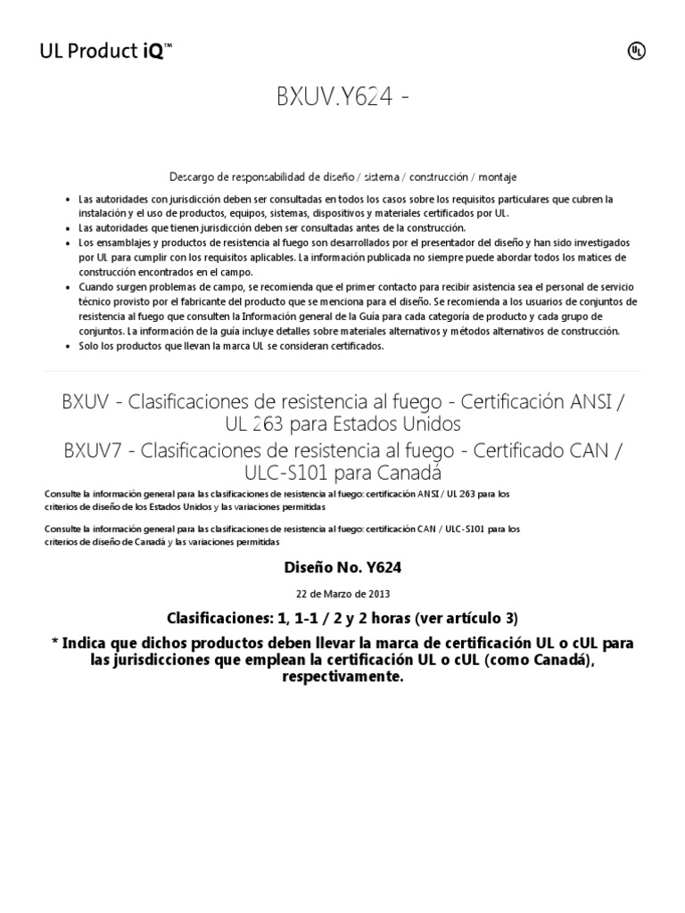 UL Y624 Tube Column Desing-Español | PDF | Diseño | Procesos mentales