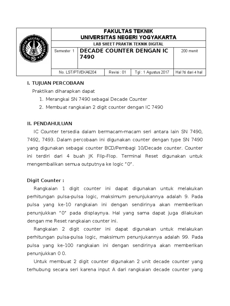 Decode Counter | PDF