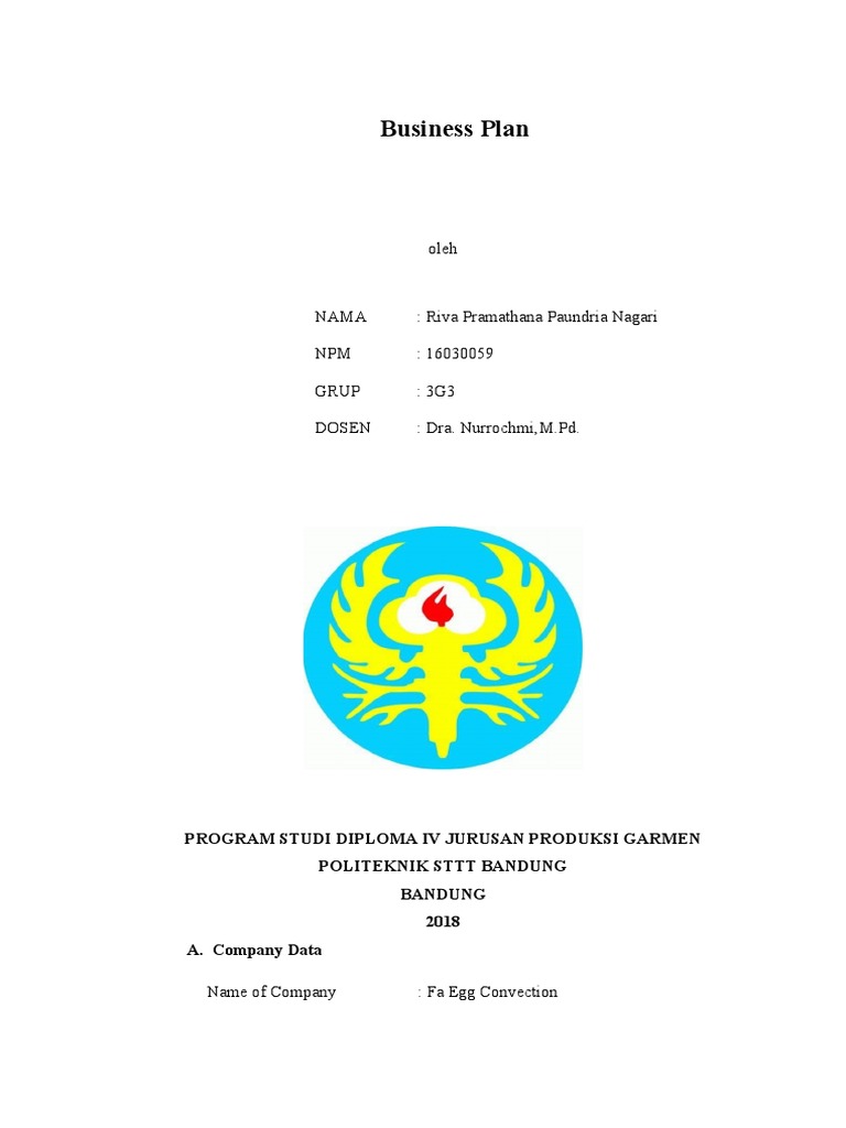 Business Plan - Riva Nanda G3 | PDF | Sales | Marketing