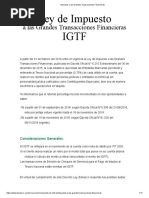 IGTF en Venezuela: Cálculo y Aplicación | PDF | Impuestos | Contabilidad
