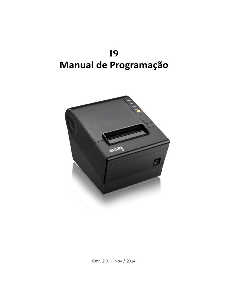ELGIN - Manual de Programacao I9 - Rev2 0 | PDF | Digital Typography ... ELGIN - Manual de Programacao I9 - Rev2 0 | PDF | Digital Typography ...