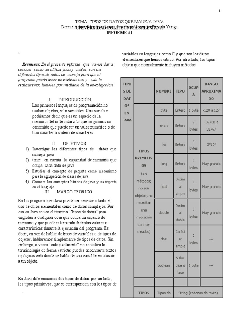 Informe de Programacion 2 | PDF | Java (lenguaje de programación ...