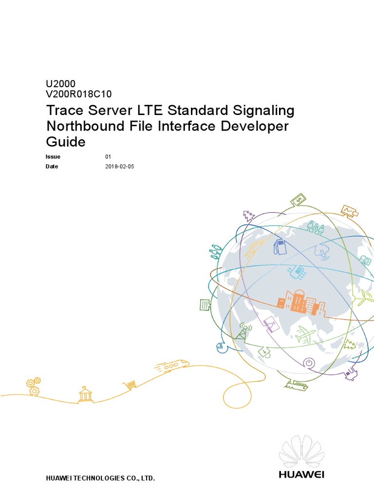 U2000 Trace Server LTE Standard Signaling Northbound File Interface ...