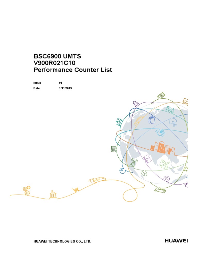 BSC6900 UMTS V900R021C10 Performance Counter List | PDF | Graphical ...
