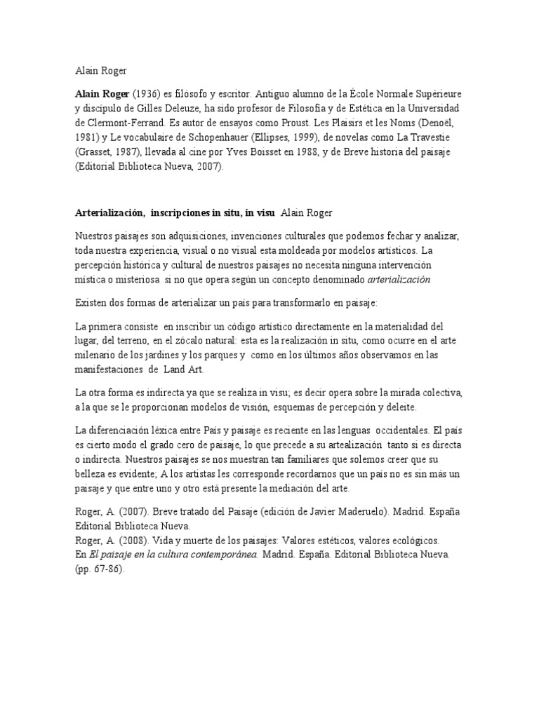 Alain Roger | PDF