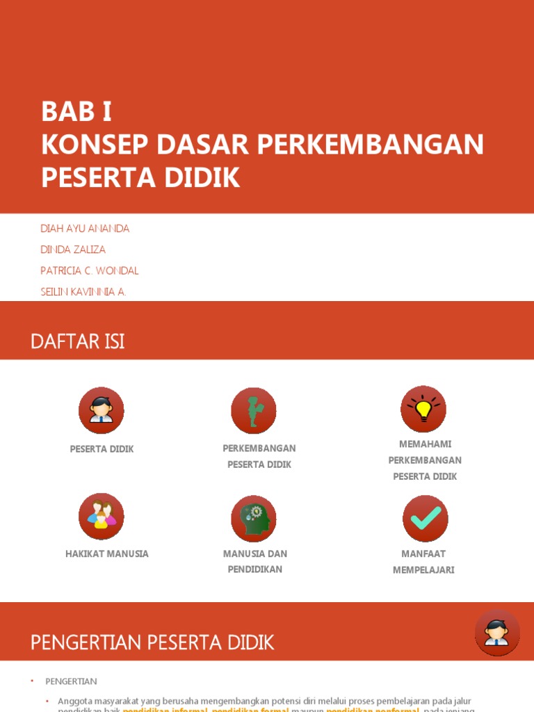 Konsep Dasar Perkembangan Peserta Didik | PDF