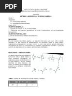 Prueba de Hopkins-Cole para Triptófano | PDF | Aminoácidos | Proteínas