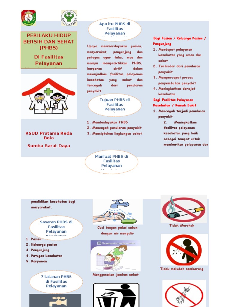 Leaflet PHBS RS | PDF