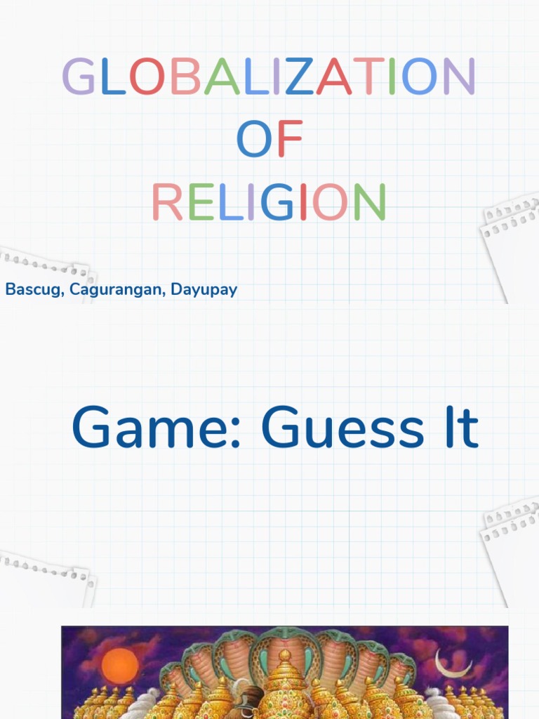 Globalization of Religion | PDF | Gautama Buddha | Devi