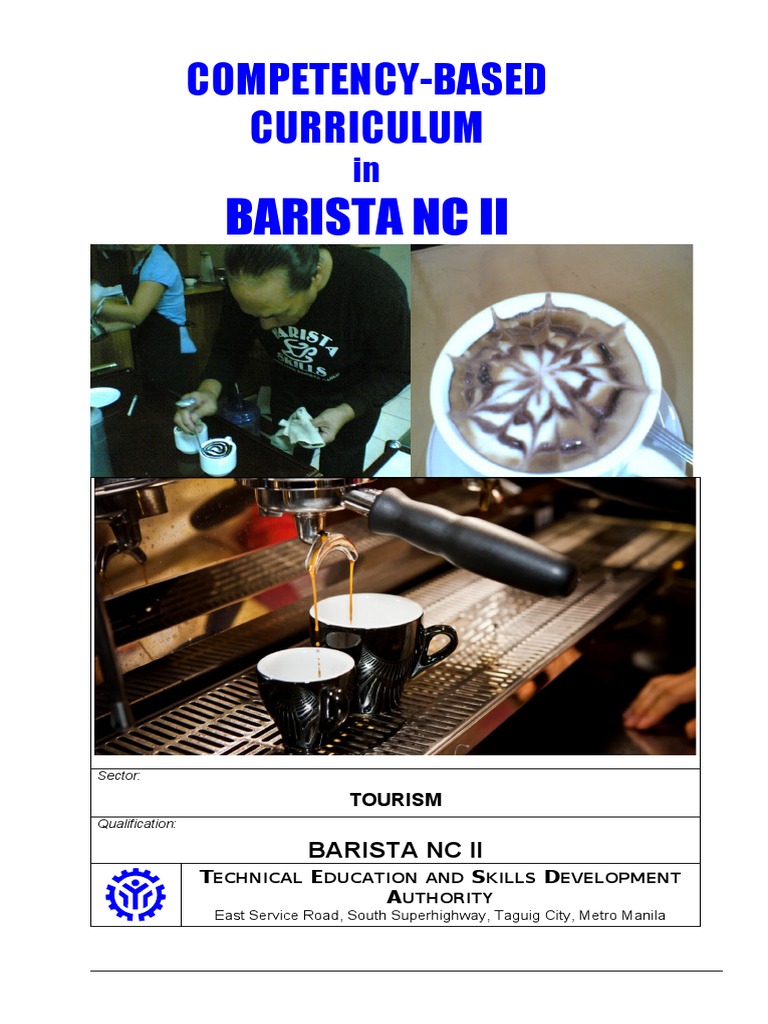Competency-Based Curriculum for Barista NC II: Preparing Students for ...