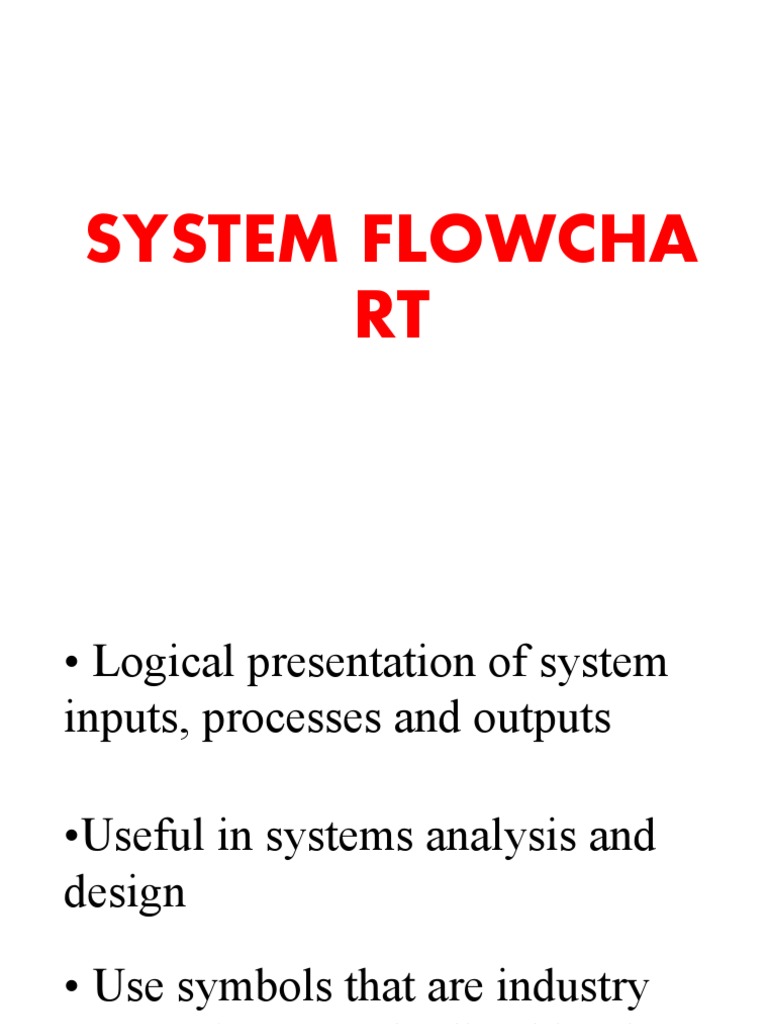 System Flowchart | PDF