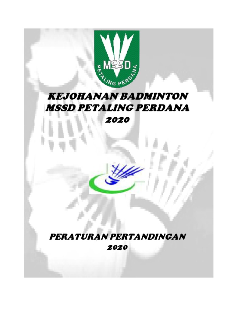 MSSD Badminton (PP) | PDF