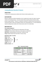 Opadry AMB II Coating Properties | PDF | Elasticity (Physics) | Chemistry