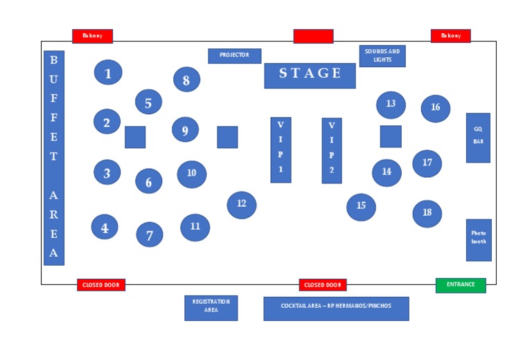 Floor Plan Madison Events Place | PDF