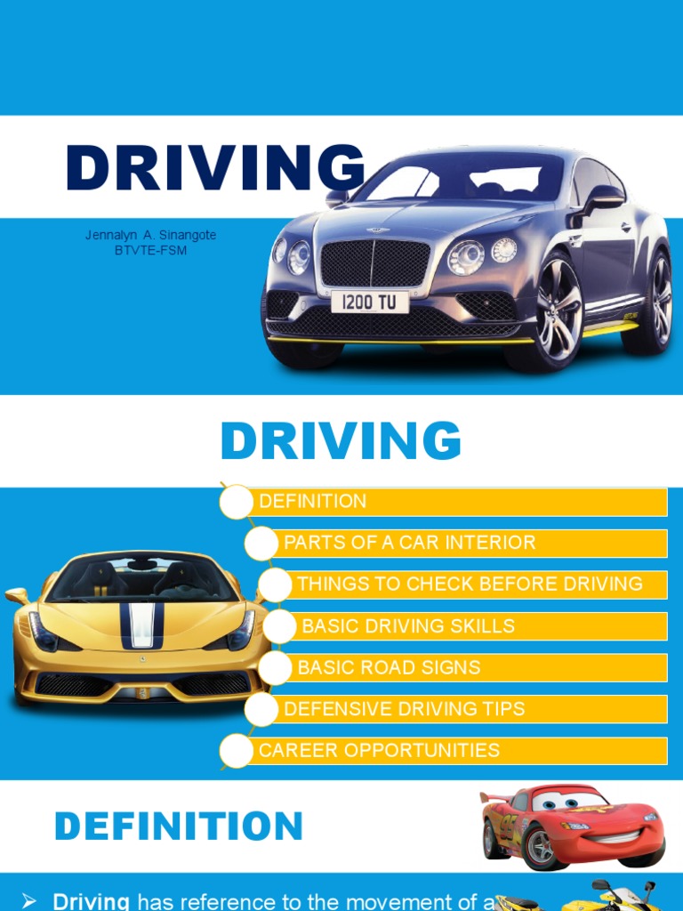 DRIVING | PDF | Traffic | Driving