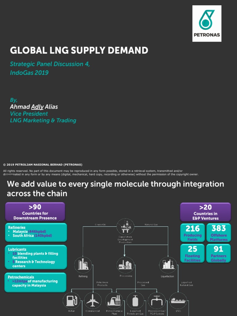 Mr. Ahmad Adly Alias, VP, LNG Marketing & Trading, Petronas LNG | PDF