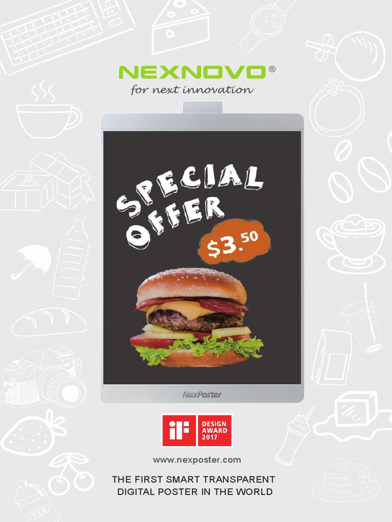 NEXNOVO Smart Poster Solutions | PDF | Digital Technology | Media ...