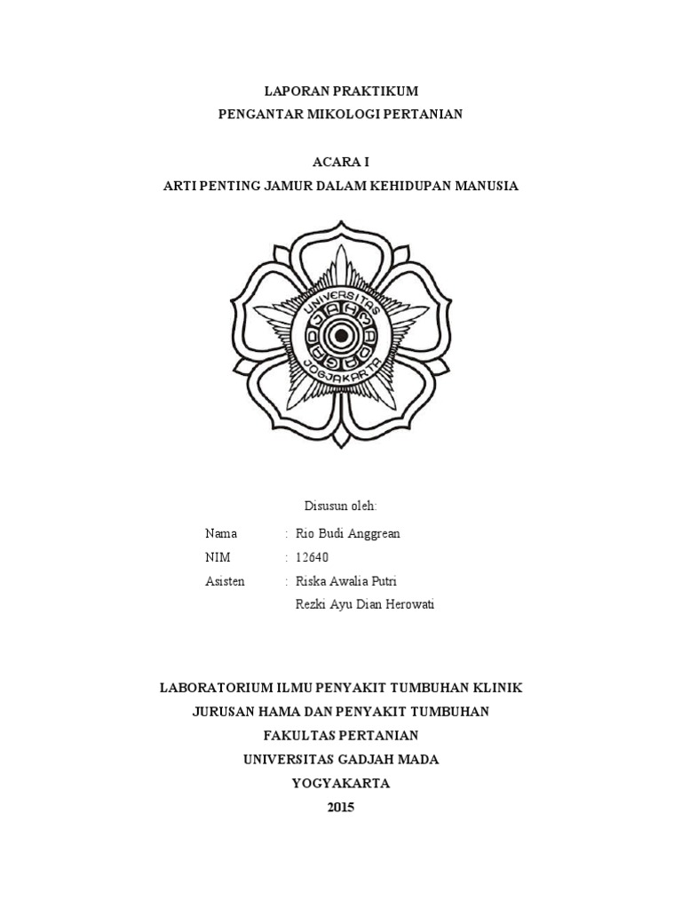 Laporan Pengantar Mikologi | PDF | Sains & Matematika