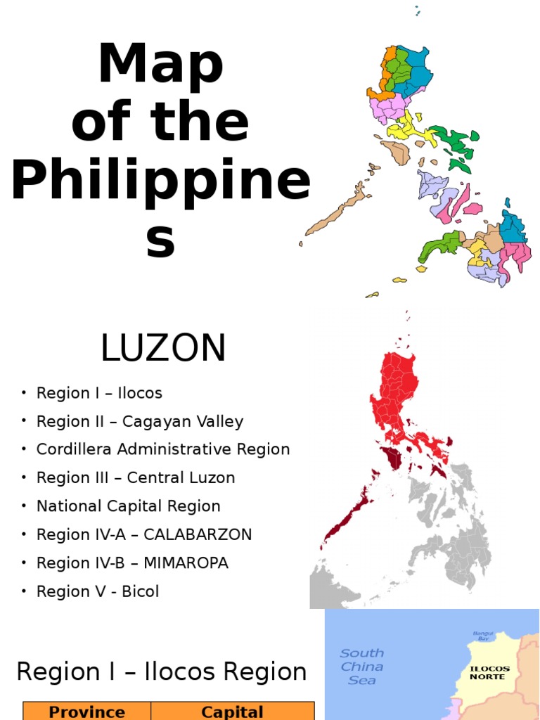 Philippine Map | Download Free PDF | Mindanao | Luzon
