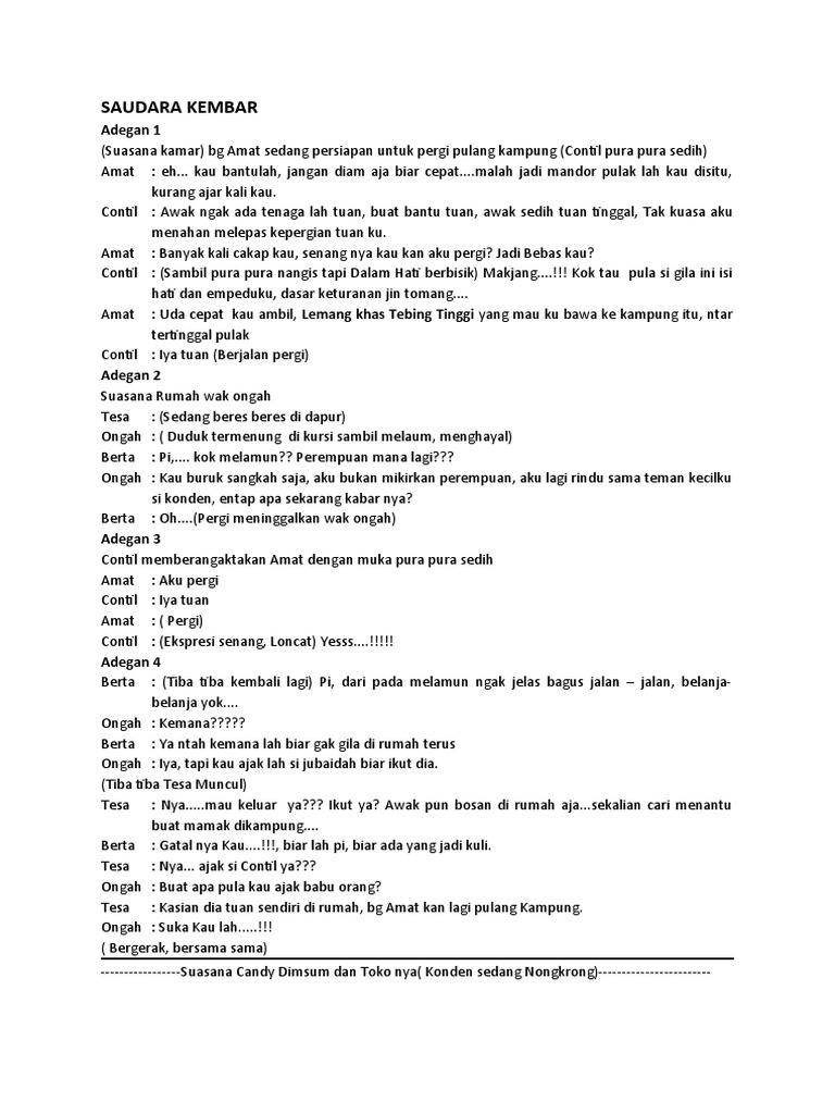 Saudara Kembar | PDF