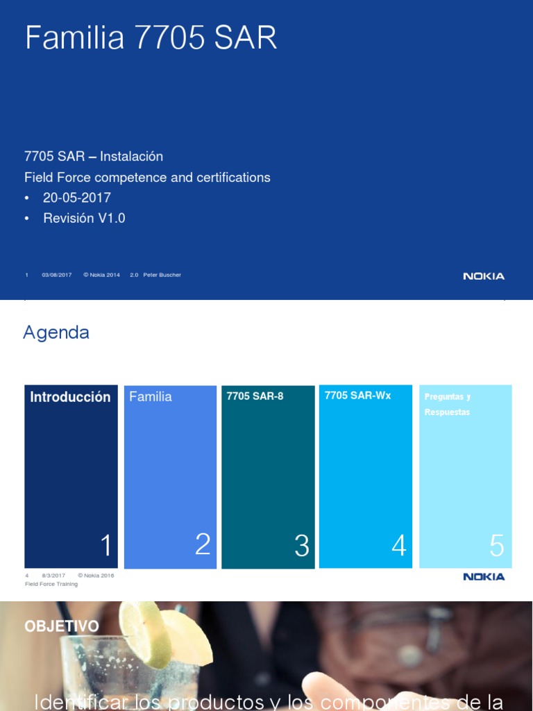 7705 SAR Instalación V - 1.0 | PDF | Tornillo | Ingenieria Eléctrica