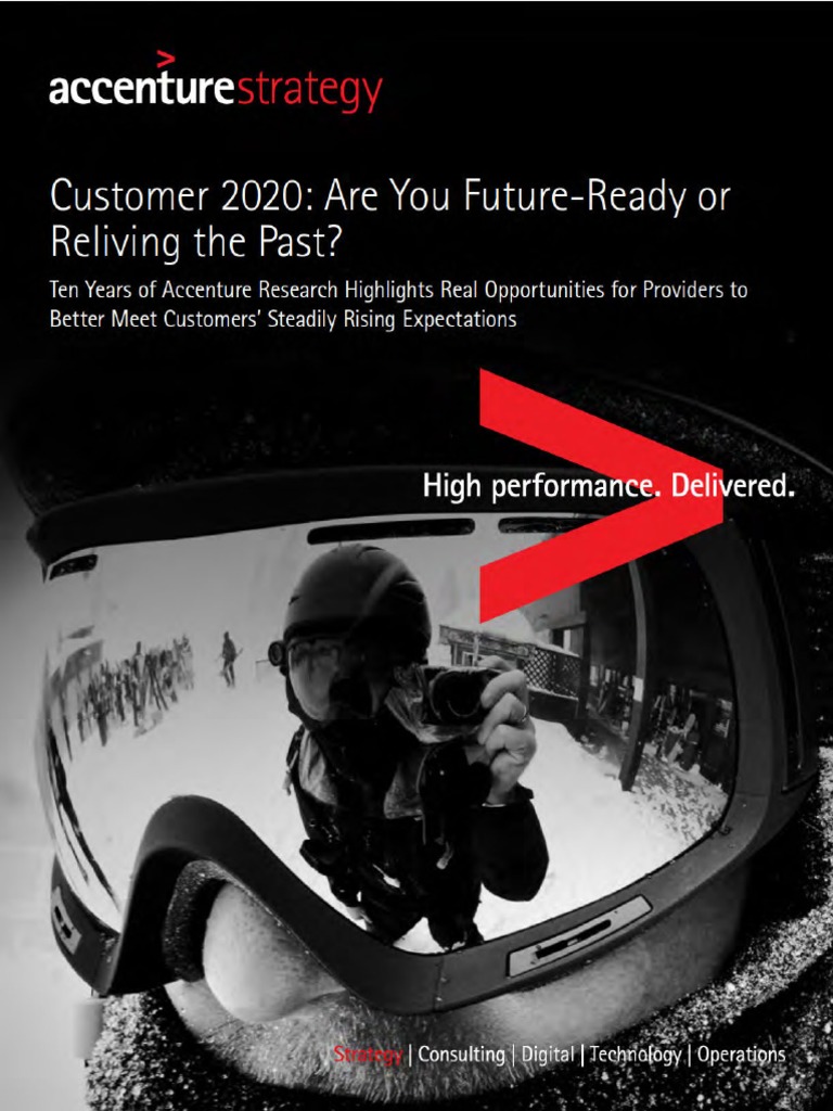 Accenture Customer 2020 Future Ready Reliving Past PDF | PDF ...