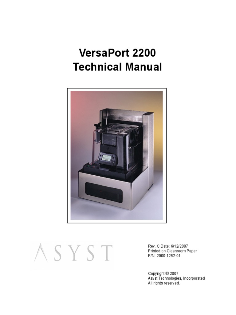 Manual, Tech, Versaport, CLNRM | PDF | Hazards | Computer Keyboard