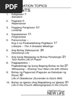 A Bible Books Names List English To Tagalog - Filipino | PDF