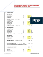 Procedure For Pipe Rack Load Calculation | PDF | Thermal Insulation ...