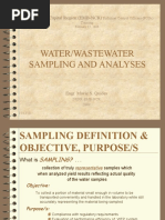Wastewater Sampling Protocols and Methods | PDF | Personal Protective Equipment