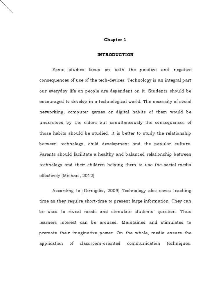 Technology and Academic Performance of Senior High School Students ...