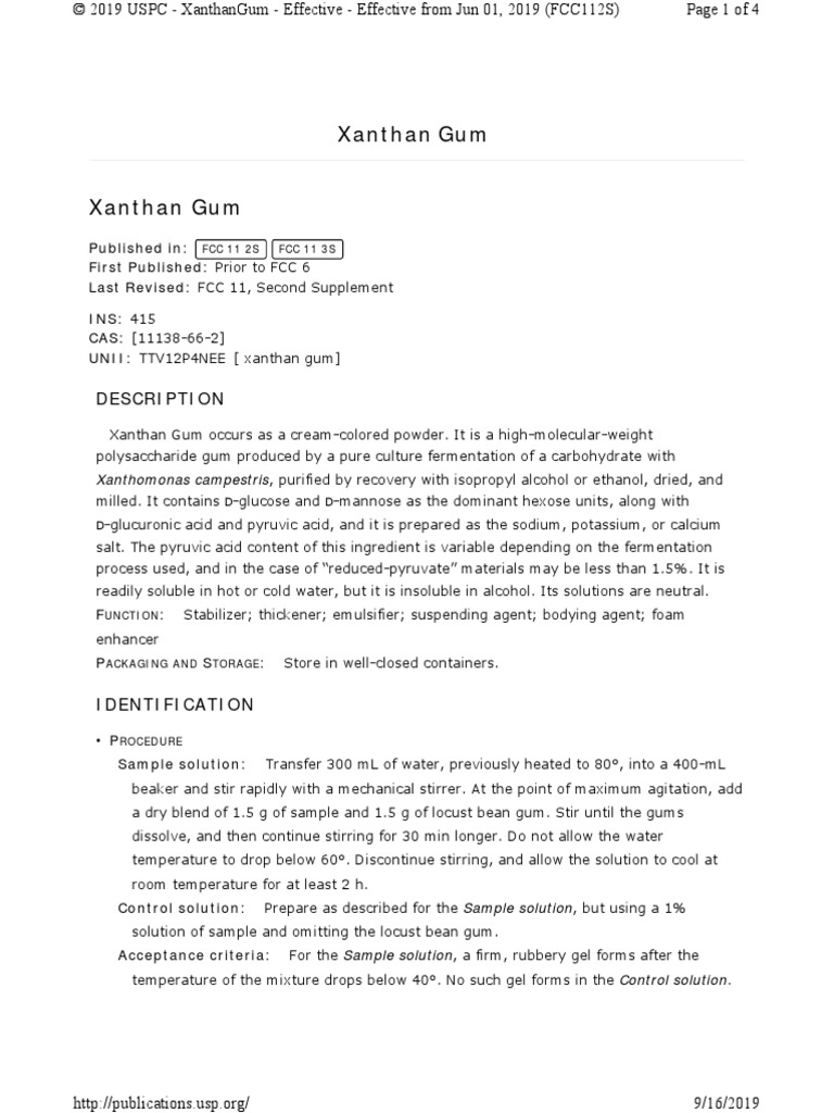 FCC Monograph PDF | PDF | Ethanol | Chemical Substances