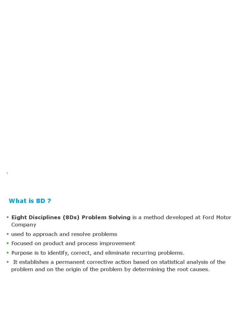 8D & 7QC Tools | PDF | Causality | Verification And Validation