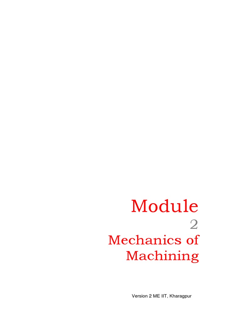 Mcd Pdf Pdf Machining Force